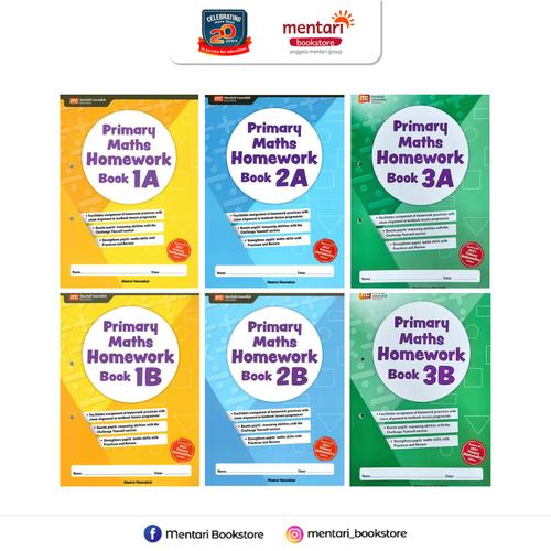 Jual Marshall Cavendish Primary Maths Homework Book | Buku SD ...