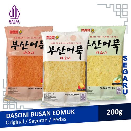 Jual Dasoni Busan Eomuk Odeng | Korean Fish Cake 200 gram - Pedas ...