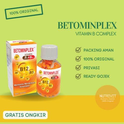 Jual betominplex vitamin b12 original 100 tablet - Kota Bandung ...