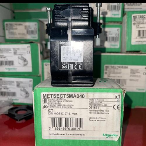 Jual current Transformer CT rasio / Ratio 400/5A MTESCT5MA040 Schneider ...