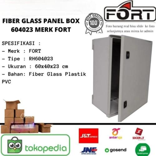 Jual Box Panel Fiber Glass Fort 600x400x230mm Weather Proof IP66 ...
