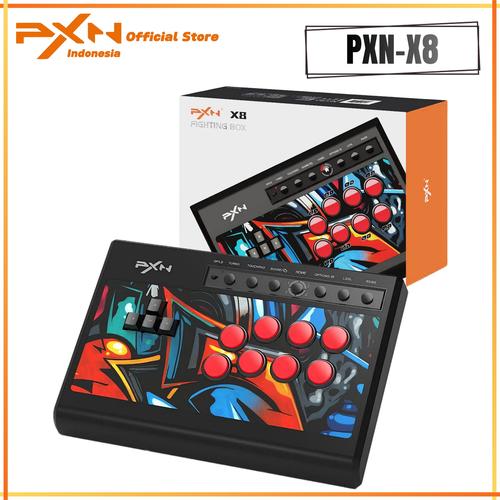 Promo PXN X8 Keyboard Wired Arcade Fight Stick for Joystick Game ...