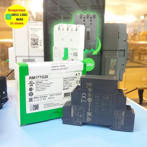 Jual Schneider RM17TG20 Phase control relay RM17-T range 183 - 484 V AC ...
