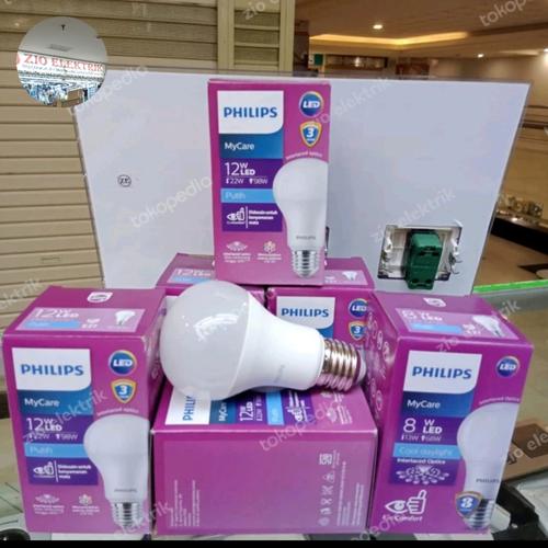Jual Lampu LED BULD PHILIPS 12 WATT (philips) cahaya warm white atau ...