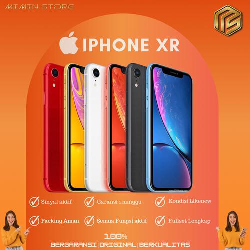 Jual iPhone XR 256GB/128GB/64GB Second Mulus 100% original - Putih, 64GB BEACUKAI - Jakarta ...