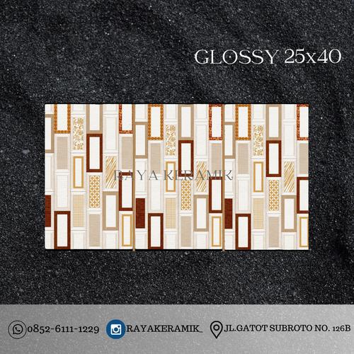 Jual KERAMIK DINDING UNO MALIBU BEIGE 25X40 GLOSSY - Kota Medan - RAYA ...