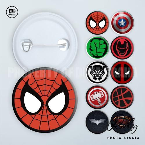 Jual [PIN PRESS] SUPERHERO MARVEL DC Pin Bros Aksesoris DC MARVEL ...