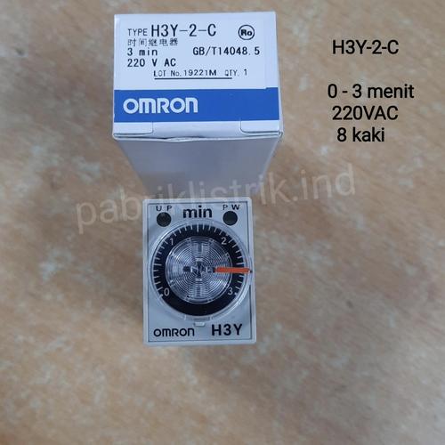 Jual Timer Relay H3Y 2 C 3 min 220V AC Omron original 3 menit - Jakarta Utara - pabriklistrik ...