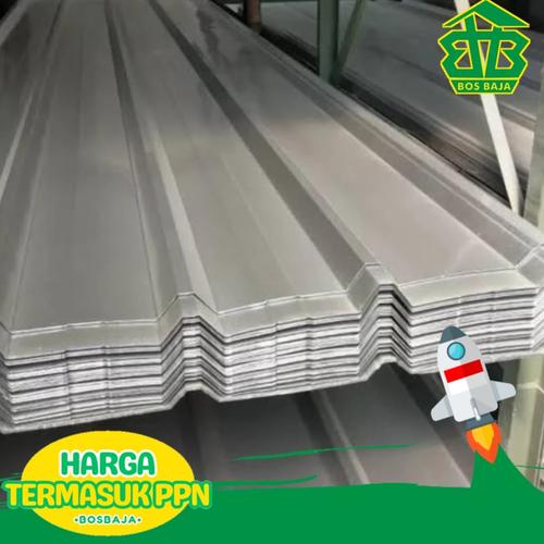 Jual Atap Spandek Polos Galvalume 0,30X1mX4m (4Meter) - Kab. Bekasi ...