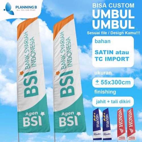 Promo Cetak / Print Umbul Umbul Ukuran Standar / Custom - TC IMPORT ...