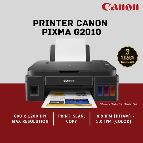Jual PRINTER CANON G2010 PRINT SCAN COPY - PRINTER ALL IN ONE - Kota ...