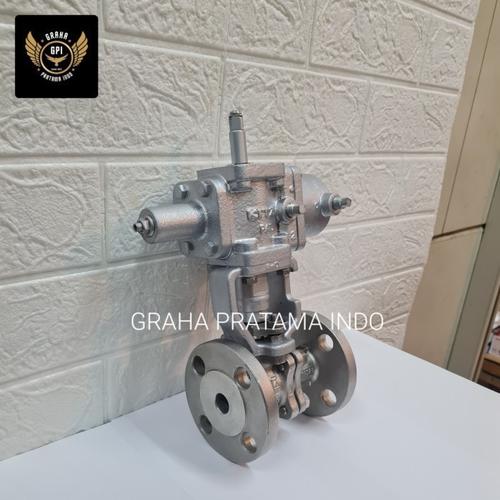 Jual BALL VALVE ACTUATOR PNEUMATIC KITZ 4" INCH DN100 STAINLESS STEEL SS304 KITZ PAT ACTUATOR ...