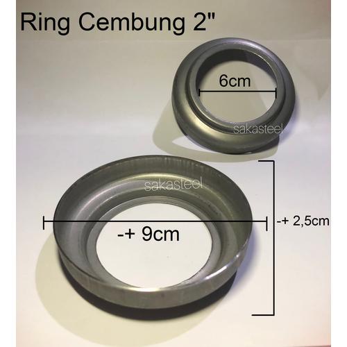 Jual Ring Cembung 2 inch Tapak Kaki Pipa Ornamen Pagar Besi - Kota ...