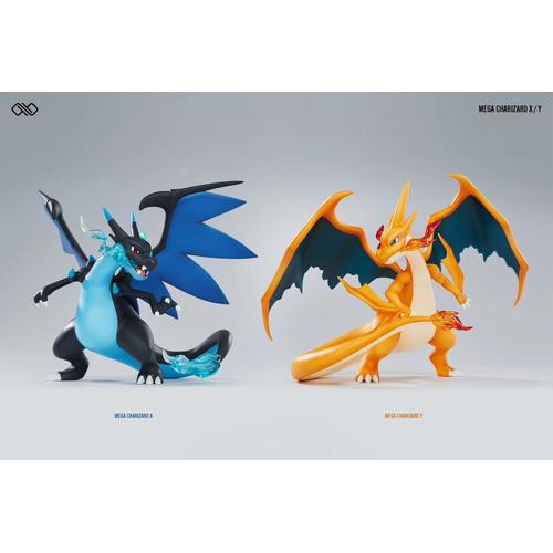 Jual DP Infinite Studio Mega Charizard X - Y (Mini Scale) - X - Blue ...