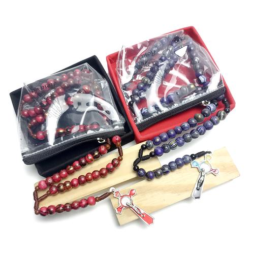 Jual Kalung Rosario 77 Bapa Kami Bahan Kayu Kopi/Devosi Rosario Bapa Kami - Merah - Kab. Sleman ...