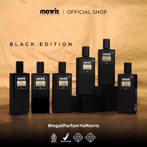 Promo [NEW] Morris Eau De Parfum Black Edition 100ml - Woody - Kab ...