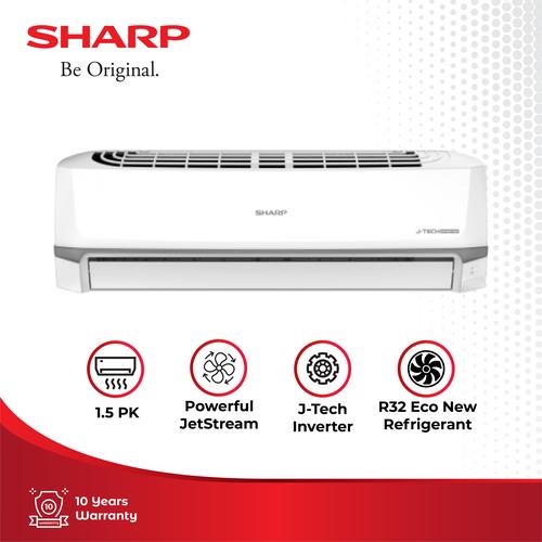 Promo Sharp AC 1,5pk AH-X13ZY J-Tech Inverter Series Unit Only Cicil 0% ...