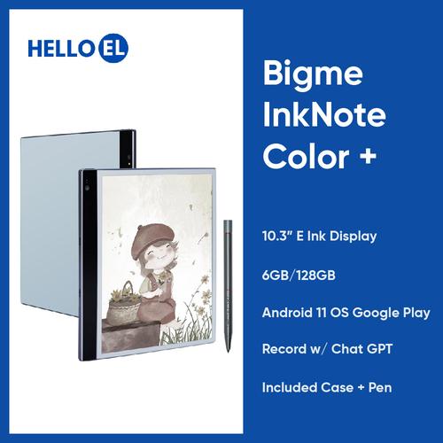 Jual Bigme InkNote Color + Plus 10.3” E Ink Display 6GB/128GB Android ...