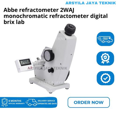 Jual Abbe refractometer 2WAJ monochromatic refractometer digital brix lab - Jakarta Barat ...