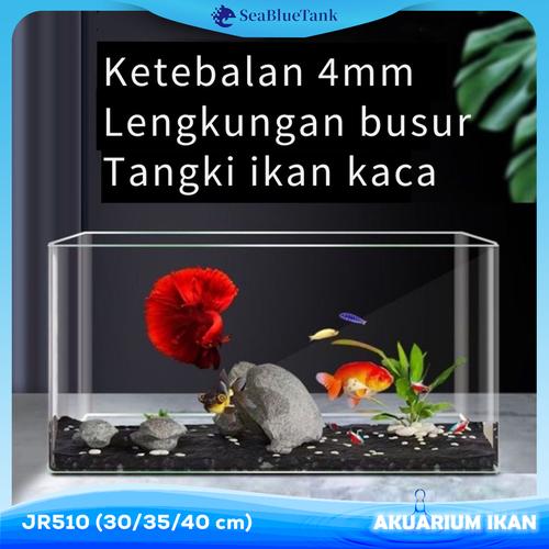 Promo SBT Akuarium Ikan JR510 (30/35/40 cm) Tangki Ikan Mini dengan ...