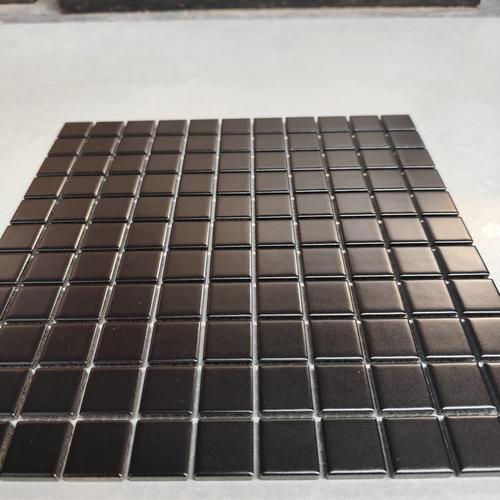 Jual Mosaik Keramik Kotak Hitam / Mosaic Tile / Keramik Dinding Lantai ...
