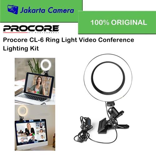 Jual Procore CL-6 Ring Light Video Conference Lighting Kit - Jakarta ...