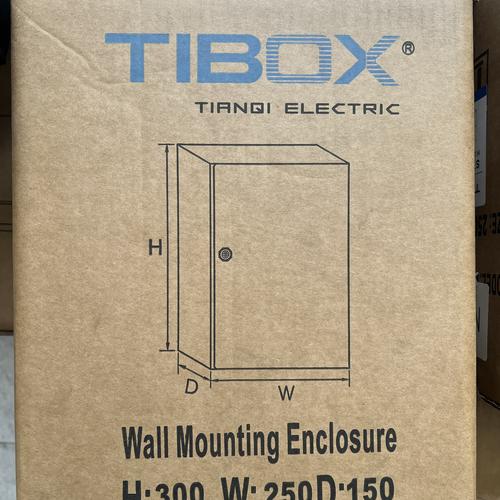 Jual Box panel tibox 300x250x150 tebal plat 1mm IP66 waterproof ...
