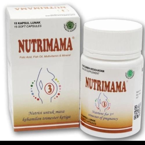 Jual Nutrimama 3 botol isi 15 kapsul - Kab. Tangerang - acc-farma | Tokopedia