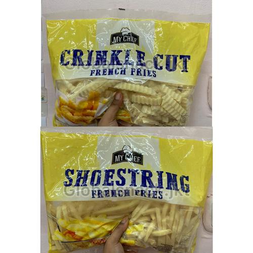 Jual MY CHEF FRENCH FRIES SHOESTRING / CRINKLE CUT- KENTANG - CRINKLE ...