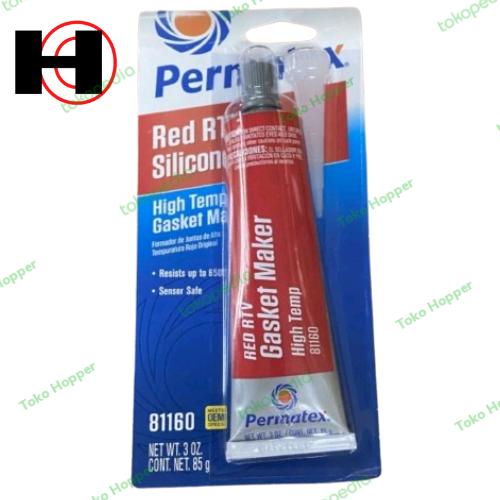 Jual Permatex Red RTV Silicone Gasket Maker sealant tahan panas ...