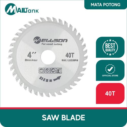 Jual MAILTANK Mata Potong 4 inch 40T 24T Gergaji Kayu Triplek TCT ...