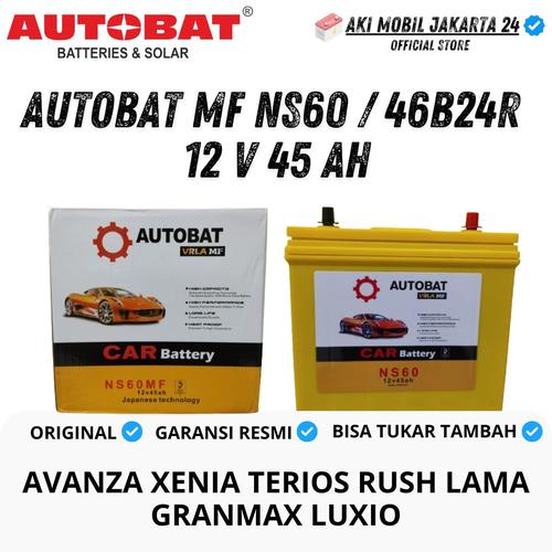 Jual Aki Mobil Suzuki APV NS60 / 46B24R AUTOBAT MF Aki Kering 12v / 45Ah - TUKAR TAMBAH ...