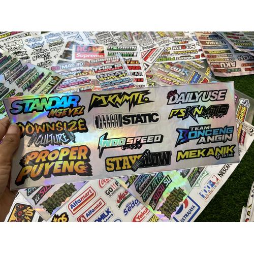 Jual STICKER PACK KATA KATA VIRAL / STICKER KATA KATA TERBARU / STICKER ...