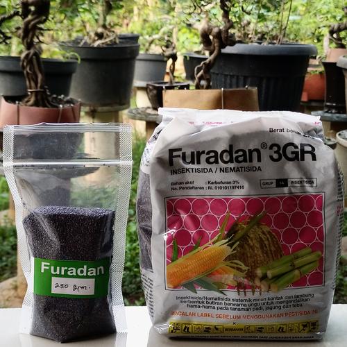 Jual FURADAN 3GR BERAT 250GR INSEKTISIDA MEMATISIDA PENGENDALI HAMA ...