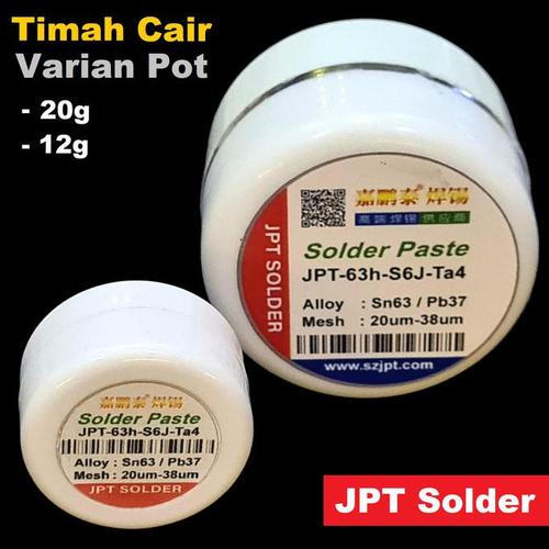 Jual TIMAH PASTA CAIR SOLDER TIN PASTE HOT AIR UAP SOLDERING IC SMD PCB ...