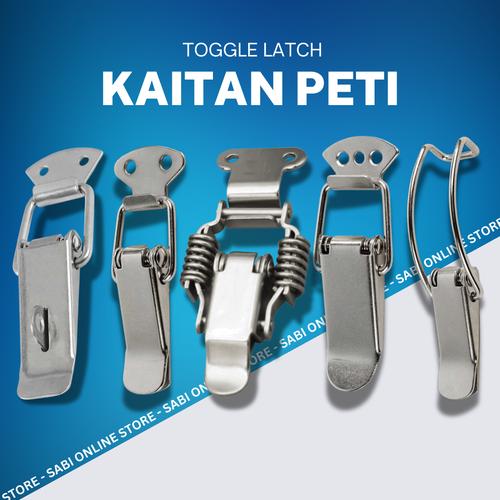 Jual Kaitan Peti BOX Pengait Bemper Kotak Barang Grendel Spring Toggle ...