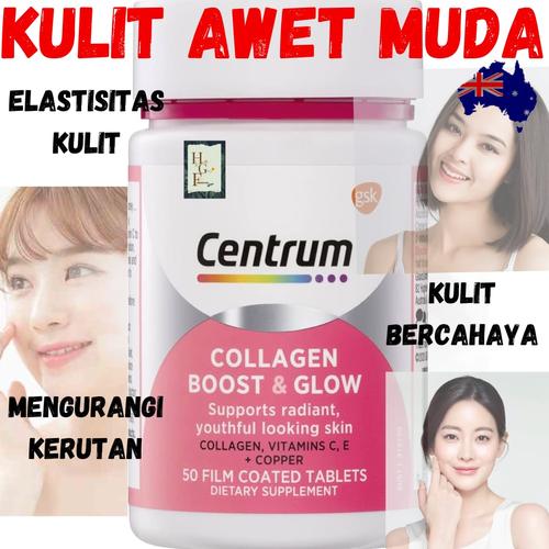 Jual centrum collagen boost & glow 50 tablets - Kota Tangerang - Health ...