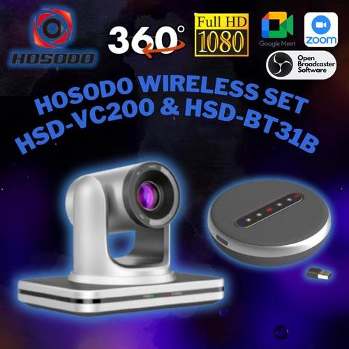 Jual KENOWA PTZ CAMERA HSD-VC200 ZOOM WITH CONFERENCE MIC HOSODO HSD ...