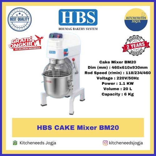 Jual Planetary Mixer 20 kg HBS BM20 Mesin Pengaduk Adonan Roti - Kab ...