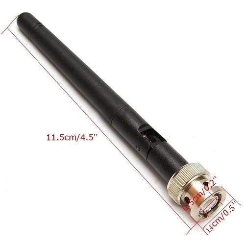 Jual 1pcs ANTENA MIC MICROPHONE WIRELESS VHF /UHF Panjang 11cm JACK BNC ...