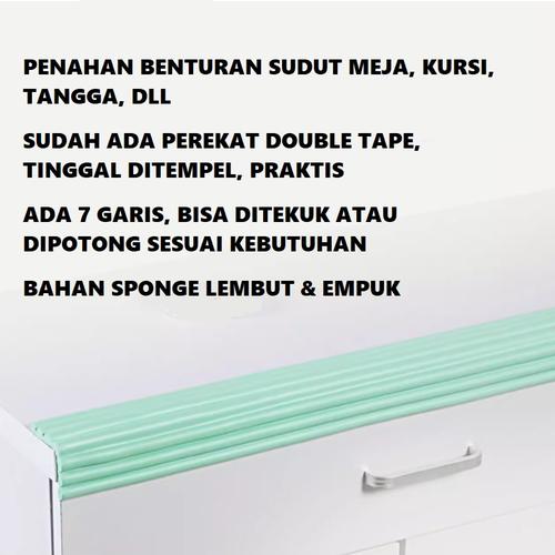 Jual Karet Busa Pengaman Pelindung Sudut Meja Kursi Lemari Tangga Strip ...