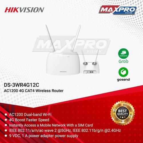 Jual DS-3WR4G12C - HIKVISION 4G LTE CAT4 WIRELESS ROUTER - Jakarta ...