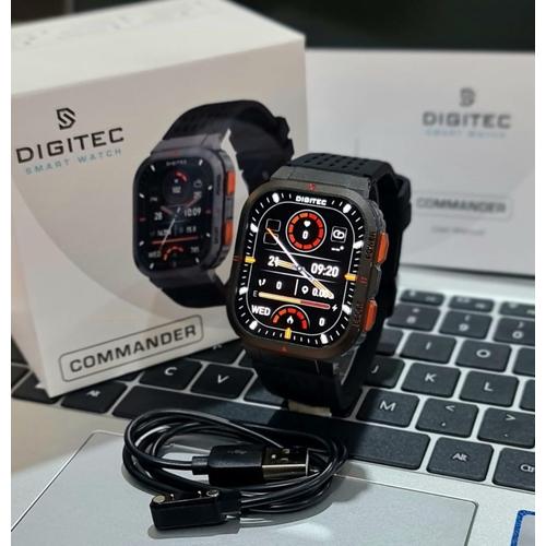Jual Jam Tangan Digitec Smartwatch Commander Amoled Black Original ...