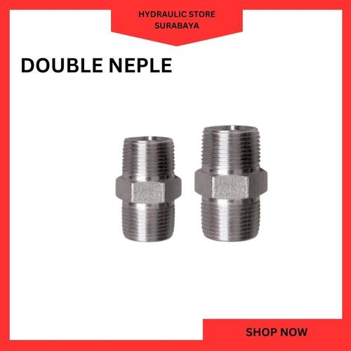 Jual Double Neple 3/8 inch DN 06 MU x 06 MB (BSP x NPT) - Kota Surabaya ...