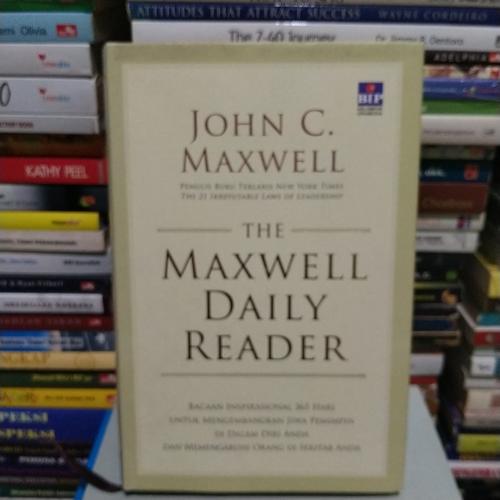 Jual Buku the Maxwell daily reader by John C Maxwell - Jakarta Pusat ...