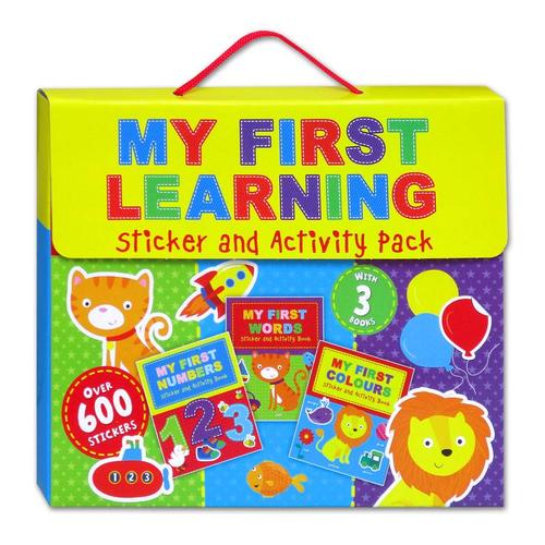 Jual First learning Sticker Book Activity Pack set buku aktivitas ...