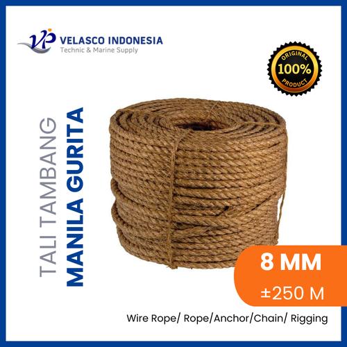 Jual Tali Tambang Manila Gurita / Manila Rope / Tali Tangga Kapal 8 mm ...