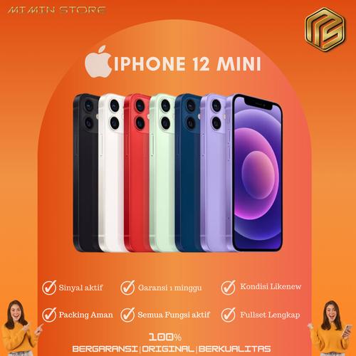 Jual iPhone 12 mini 64GB/128GB/256GB Fullset Second Mulus 100% Original - Merah, 256GB - Jakarta ...