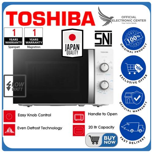 Jual TOSHIBA MICROWAVE MWP-MM20C(WH)-F KAPASITAS 20L MICROWAVE MM20C(WH) TOSHIBA SUPER LOW WATT ...