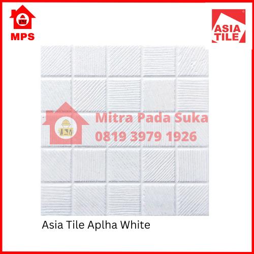 Jual 25x25 Alpha White Keramik Asia Tile Keramik Kasar Lantai Kamar ...